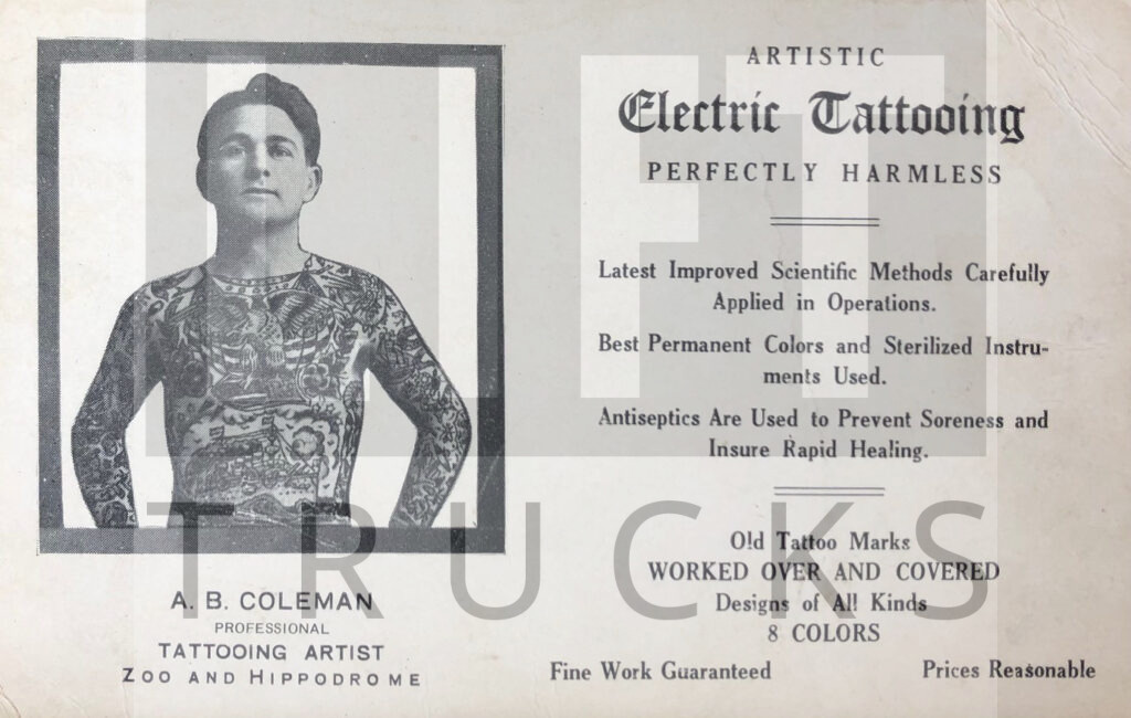 August 'Cap' Coleman - LIFT TRUCKS ART